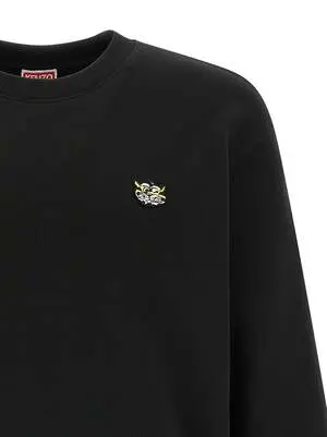 Kenzo Wild Tiger Crewneck Sweatshirt - Black