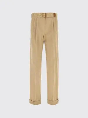 Miu Miu Wide Leg Belted Pants