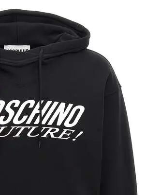 Moschino Print Cotton Hoodie
