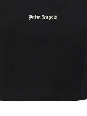 Palm Angels Classic Logo Cropped Tank Top