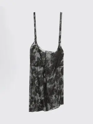 Prada Floral Lace Skirt - Red