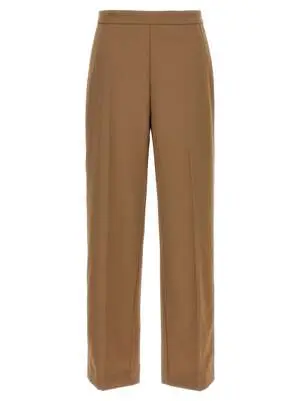 Dries Van Noten Prati Wool Pants - Brown