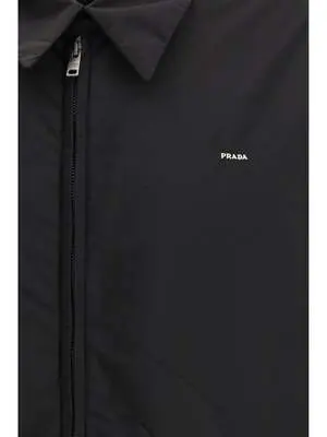 Prada Nylon Zip-up Jacket