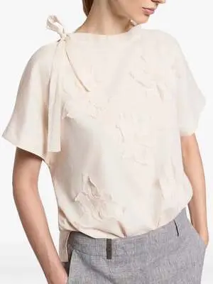 Peserico Embellished Cotton Shirt