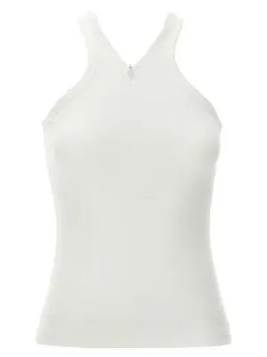 COURREGES Criss-cross Tank Top - White
