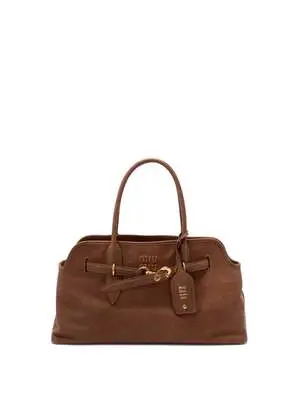 Miu Miu Nappa Leather Tote Bag - Multicolor