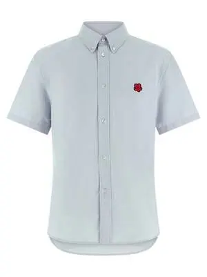 Kenzo Boke Flower Crest' Shirt - Blue