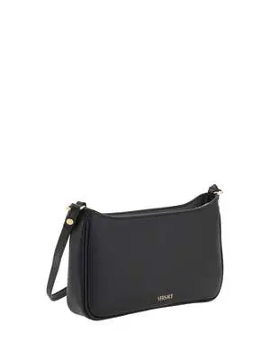 Versace Mini Medusa Shoulder Bag - Black