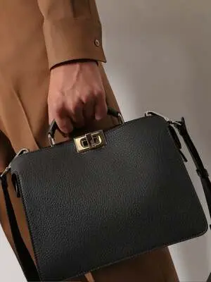 Fendi Peekaboo Iseeu Small Leather Crossbody Bag - Multicolor