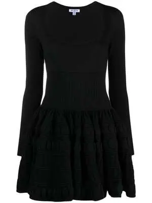 Alaïa 3d Crinoline Dress