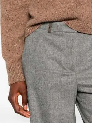 Peserico Cotton Wide-leg Pants