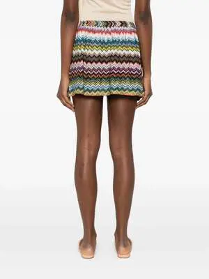 Missoni Zigzag Knit Shorts - Multicolor