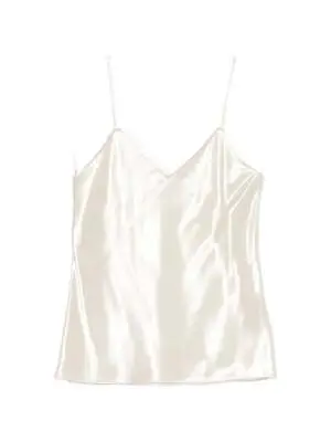 Alberta Ferretti Shiny Satin Top - Multicolor