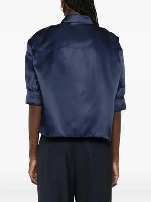Alberta Ferretti Silk Organza Shirt
