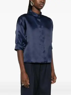 Alberta Ferretti Silk Organza Shirt