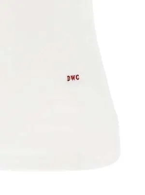 Dsquared2 Cotton Tank Top With Logo Embroidery