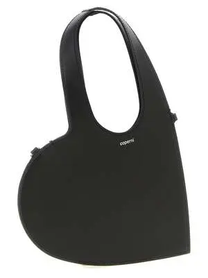 Coperni Mini Heart Handbag - Black