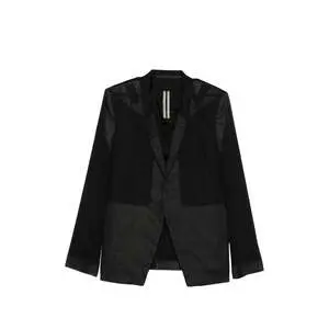Rick Owens Panelled Blazer - Black