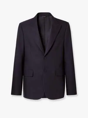 Fendi Formal Wool And Cotton Blazer - Multicolor