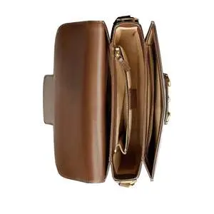 Gucci Shoulder Bag With Horsebit Detail - Cream