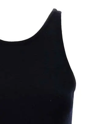 Max Mara Stretch Wool Knit Top