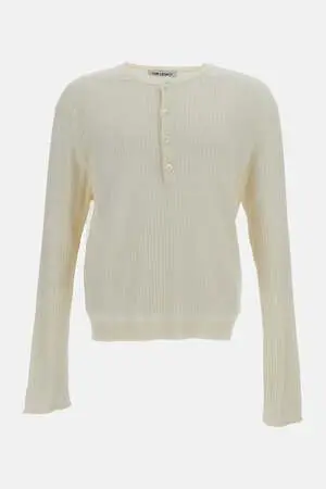 Our Legacy Fine Cotton Knit Henley