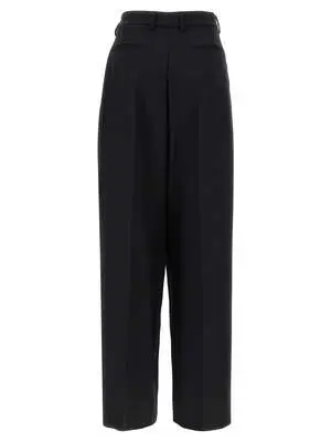 Giuseppe Di Morabito Stretch Wool Wide Leg Trousers