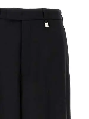 Giuseppe Di Morabito Stretch Wool Wide Leg Trousers