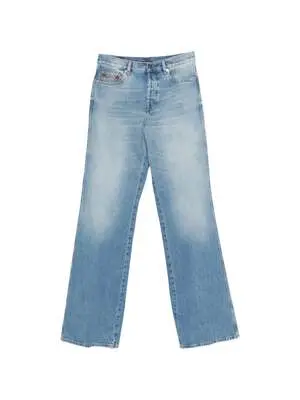 Gucci Mid Rise Flare Jeans - Multicolor