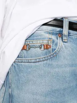 Gucci Mid Rise Flare Jeans - Multicolor