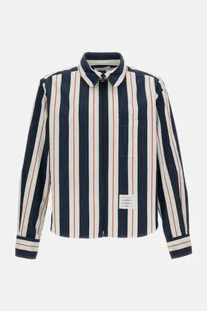 Thom Browne Zip-up Shirt - Multicolor
