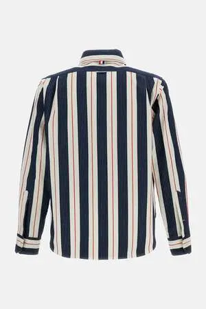 Thom Browne Zip-up Shirt - Multicolor
