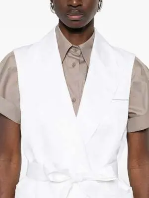 Peserico Viscose Gilet - Multicolor