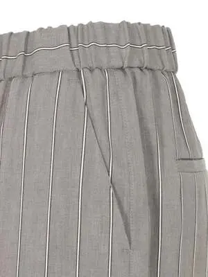 Peserico Striped Linen Trousers