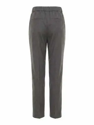 Peserico Striped Linen Trousers