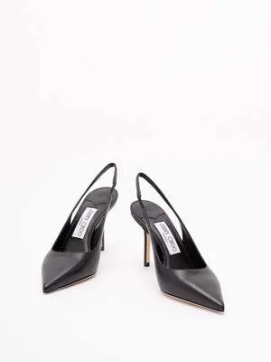 JIMMY CHOO Love Sb 85 Slingback Heels - Multicolor