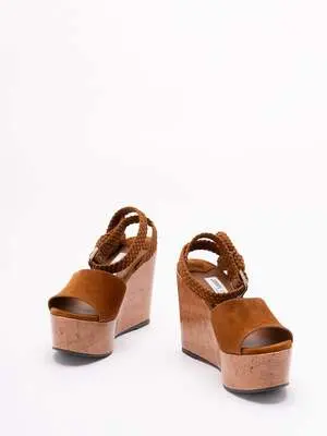 JIMMY CHOO Jori 100 Wedge Sandals - Multicolor