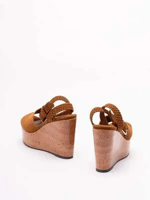 JIMMY CHOO Jori 100 Wedge Sandals - Multicolor