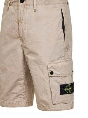 Stone Island Cargo Bermuda Shorts - Multicolor