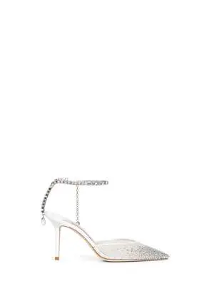 JIMMY CHOO Embellished Crystal Pumps - Multicolor