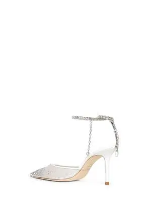 JIMMY CHOO Embellished Crystal Pumps - Multicolor