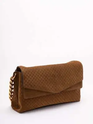 Gucci Gg Monogram Calf Leather Shoulder Bag - Multicolor