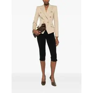 Balmain Double-breasted Peak Lapel Blazer