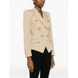 Balmain Double-breasted Peak Lapel Blazer