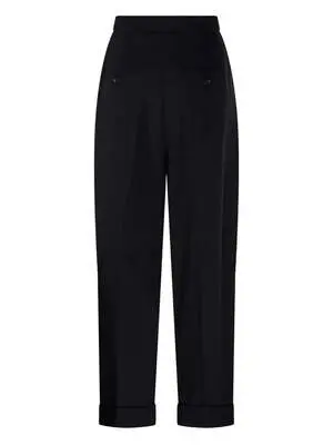 Max Mara Tailored Wool Trousers - Multicolor