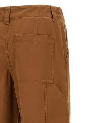 A.p.c. Fergus" Cotton Pants - Brown