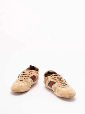 Gucci Calf Leather Sneakers - Multicolor