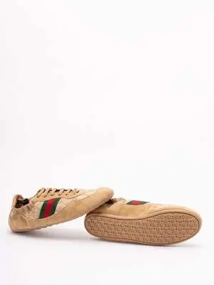 Gucci Calf Leather Sneakers - Multicolor