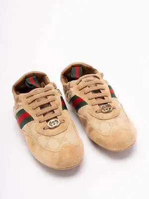 Gucci Calf Leather Sneakers - Multicolor