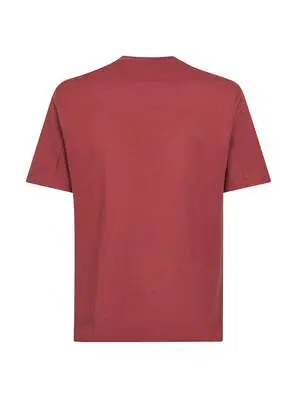 Brunello Cucinelli Coral Cotton Jersey Crewneck T-shirt